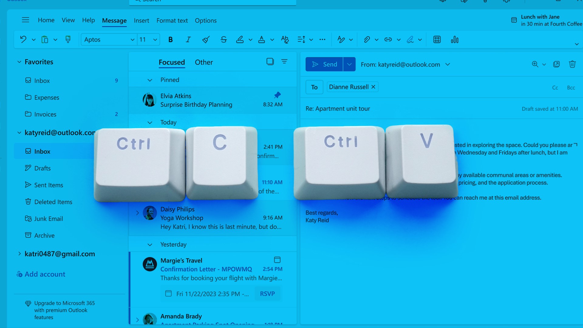 Fix: Classic Outlook Freezing When Using Ctrl+C Copy Shortcut